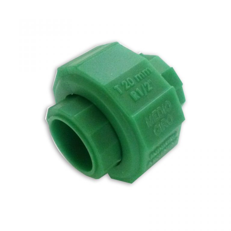 Unión doble rosca/fusión – MEDIO GIRO GRIFERIA